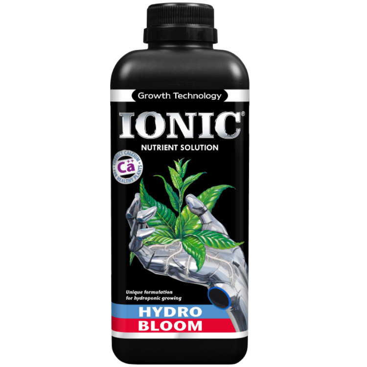 Growth Technology Ionic Hydro Bloom Nutrient Solution 1L (Hydroponic Fertilizer, Bloom ...