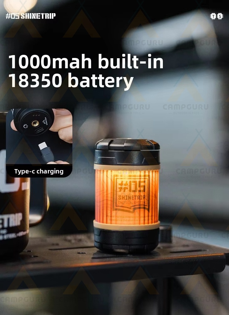 ShineTrip 05 Series Rotating 19 Light Tactical Ambient Lamp Rotate with ...