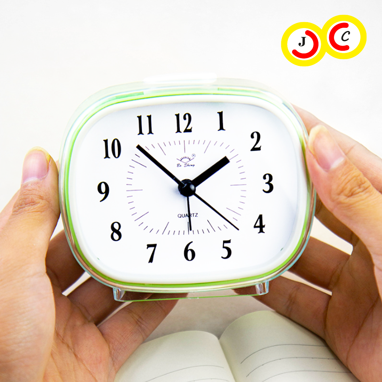 Colourful Alarm Clock Quartz Loud Sound Beeping Ringing Dual Alarm ...