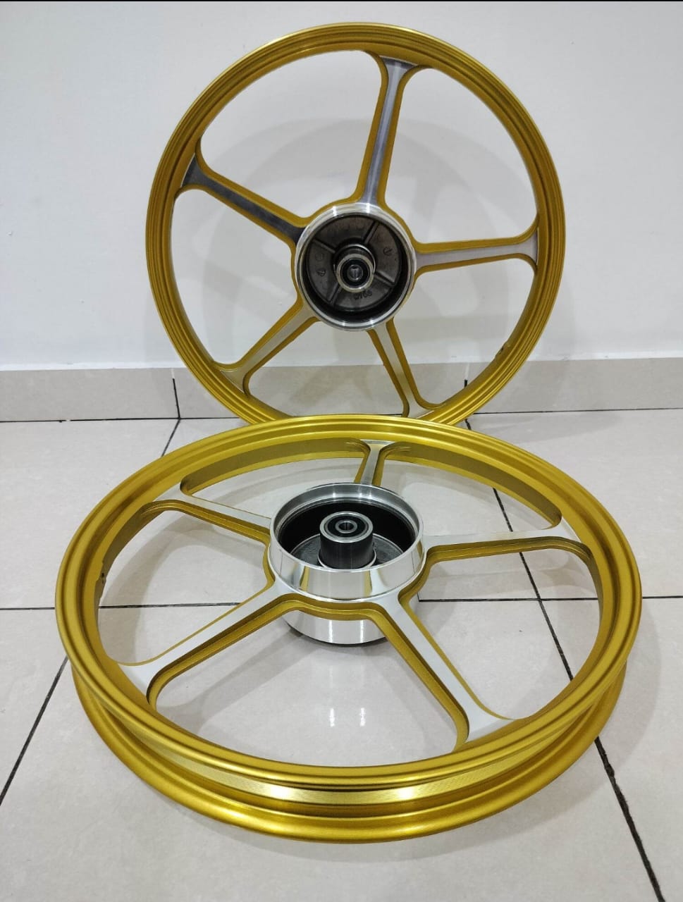 SPORT RIM WAVE100 EX5 DREAM WAVE ALPHA 110 -NO DISC WAVE100R NO DISC EX5 DREAM 110 FI - 5 BATANG ...