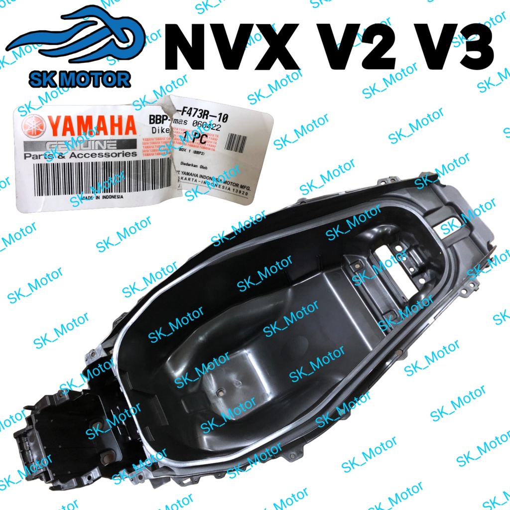Yamaha NVX155 NVX V1 V2 V3 Original Luggage Box / Tool Box / Tong Bawah ...