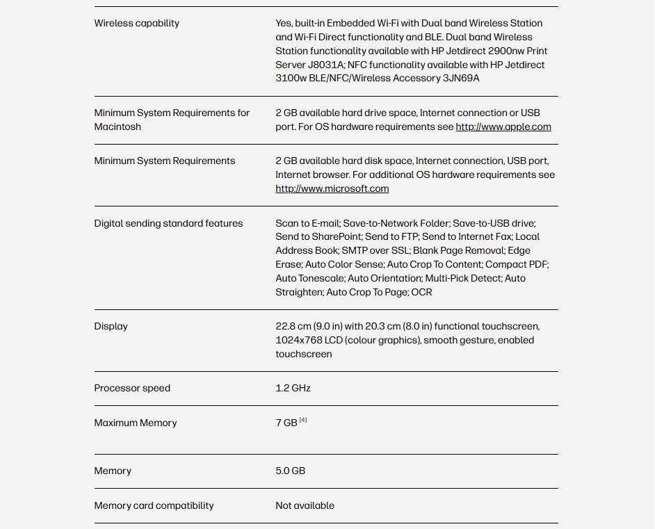 HP Color LaserJet Enterprise Flow MFP M776zs (T3U56A) | Shopee Malaysia