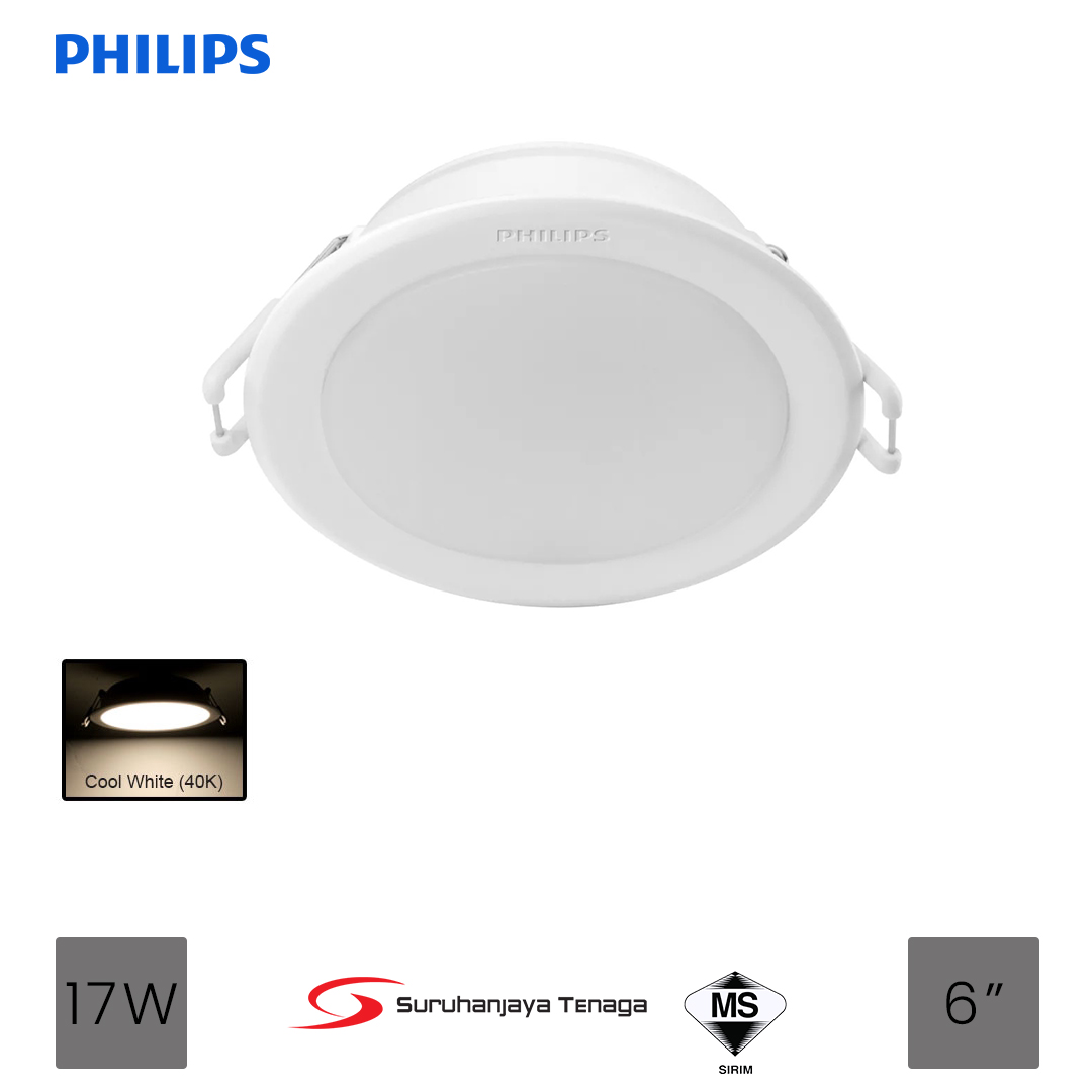 PHILIPS Meson LED Downlight 4" 5" 6" 8" 9W 13W 17W 24W LED Philips ...