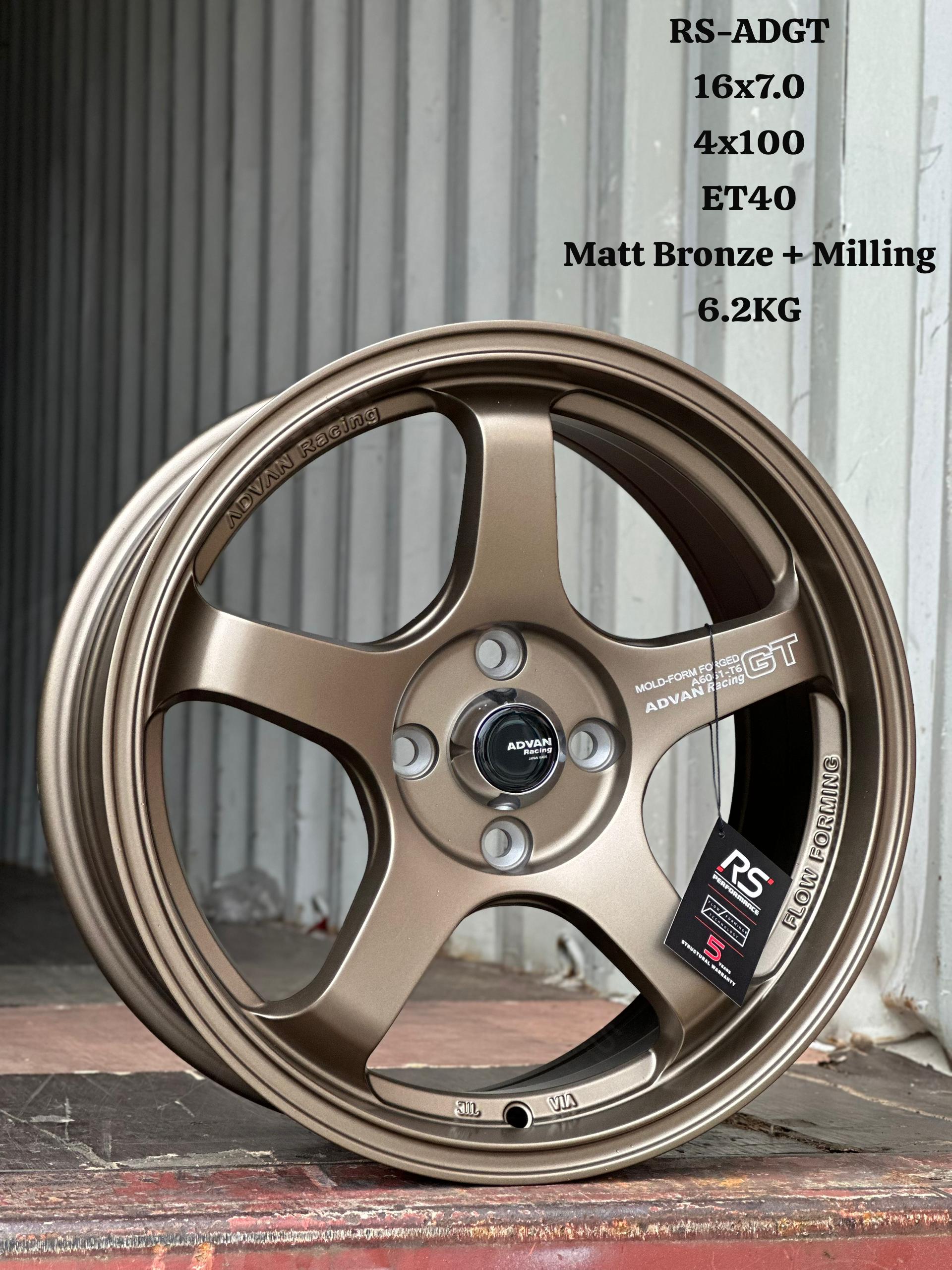 Advan Racing Advan GT (RS-ADGT) Flow Formed 16'' LIGHT WEIGHT WHEEL ...