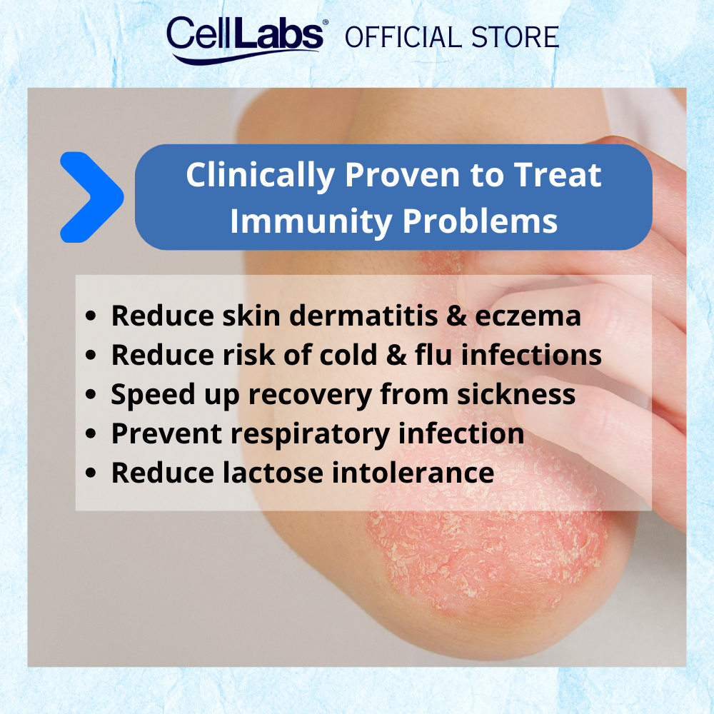 CellLabs EzyFlora PROBIOTIC Supplement High Strength Digestive Gut ...