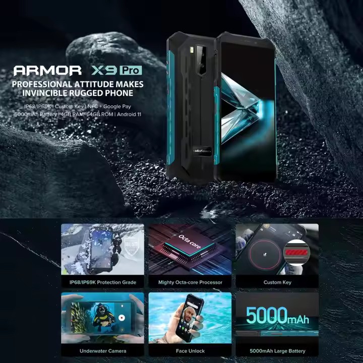 [🔥SHOCKPROOF🔥] ULEFONE ARMOR X5 | ARMOR X8 I ARMOR X9 PRO | RUGGED ...
