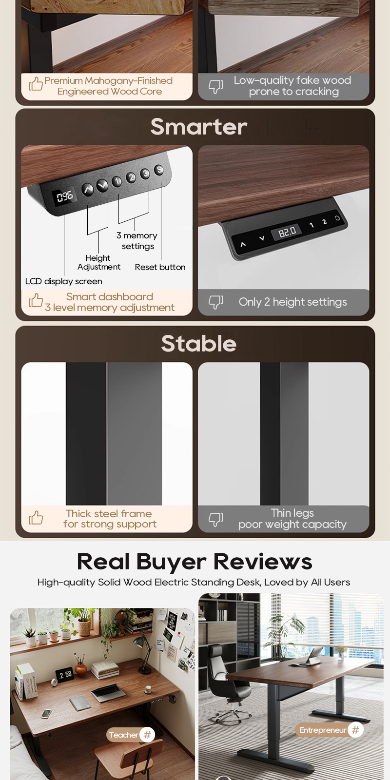 Xpanse Electric Meja Belajar Office Table Gaming Computer Study Table ...