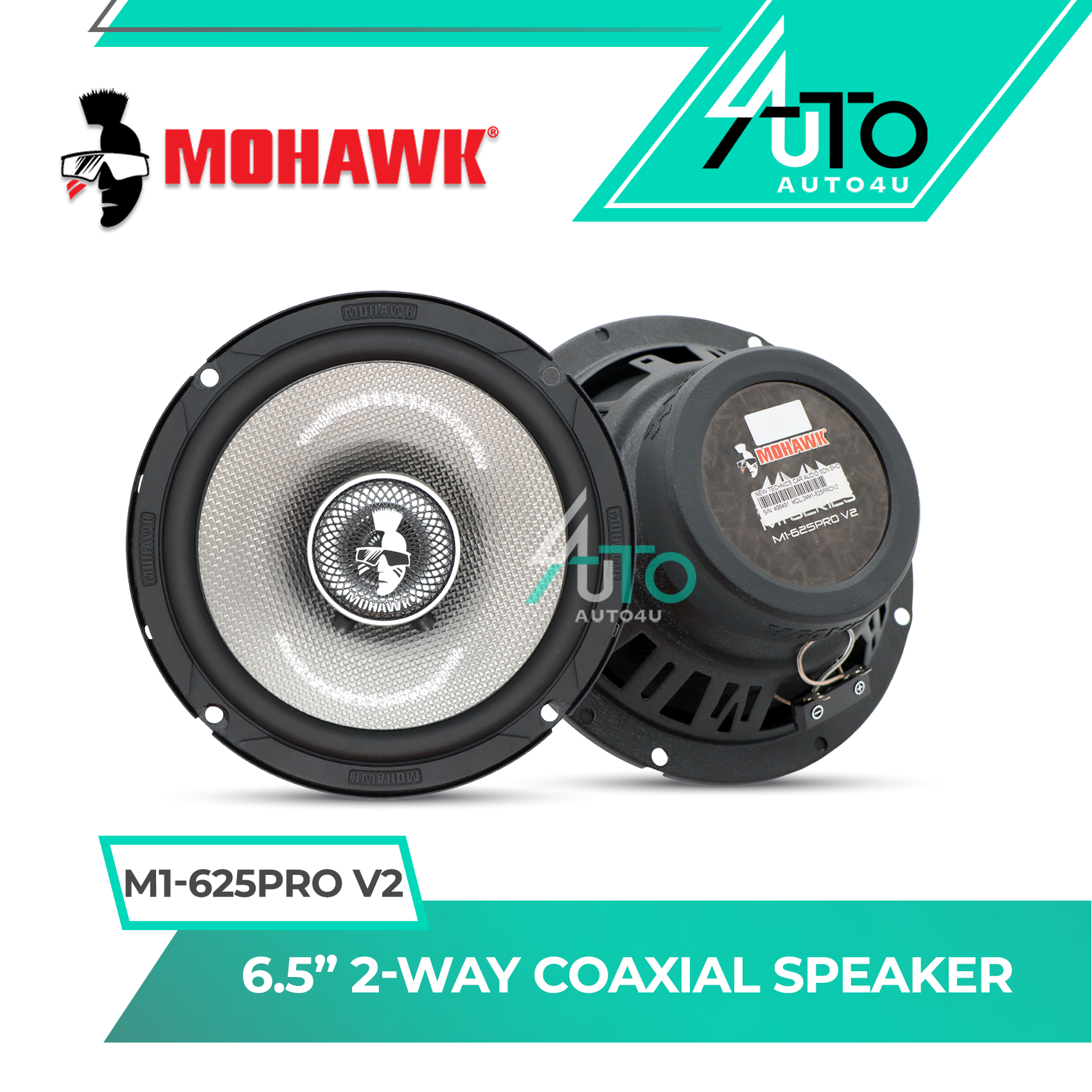 Mohawk Speaker Plug & Play Speaker PNP Front Rear Door Speaker TOYOTA ...