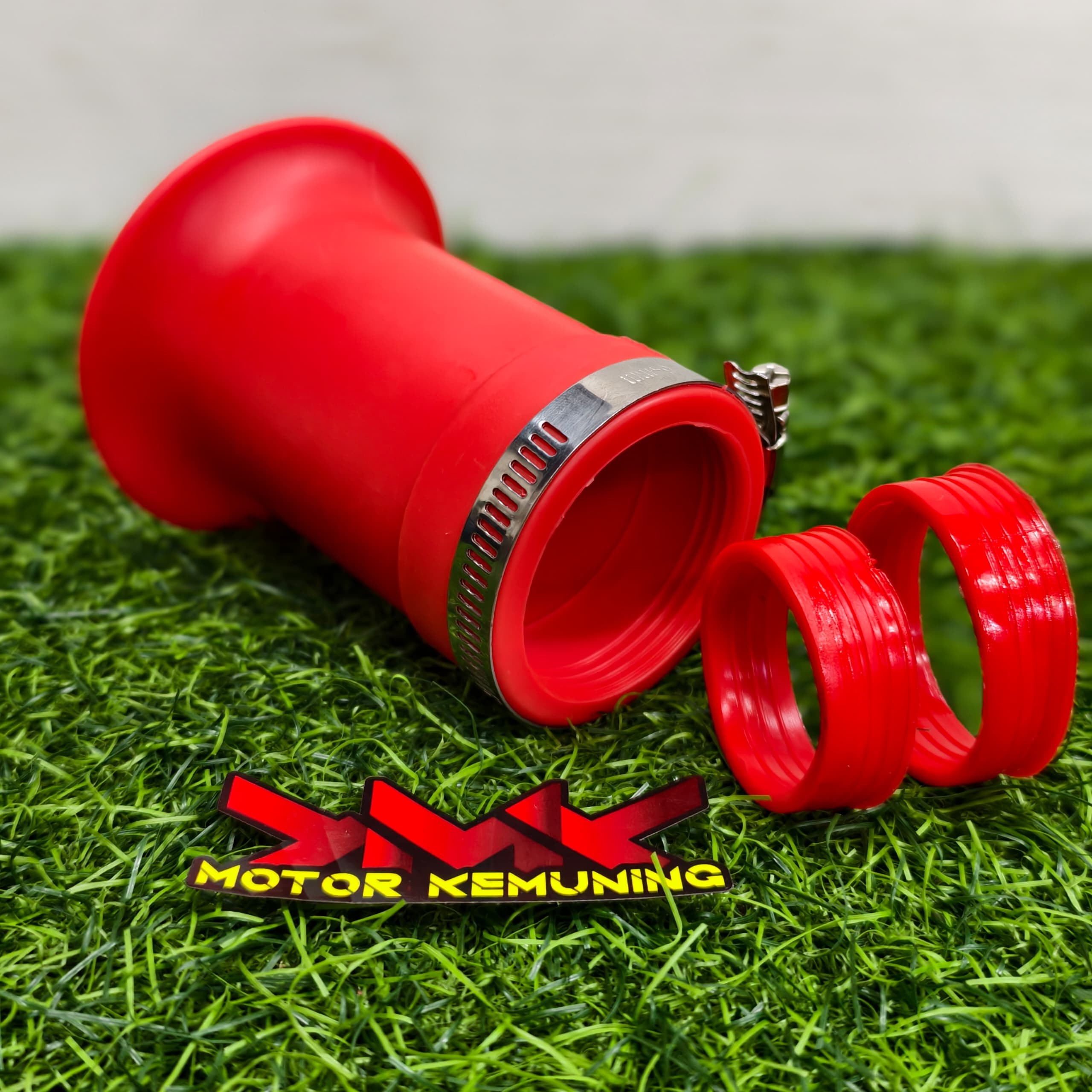 PCO Trumpet Velocity Throttle Body 35MM - 50MM Getah Funnel Intake Pipe ...