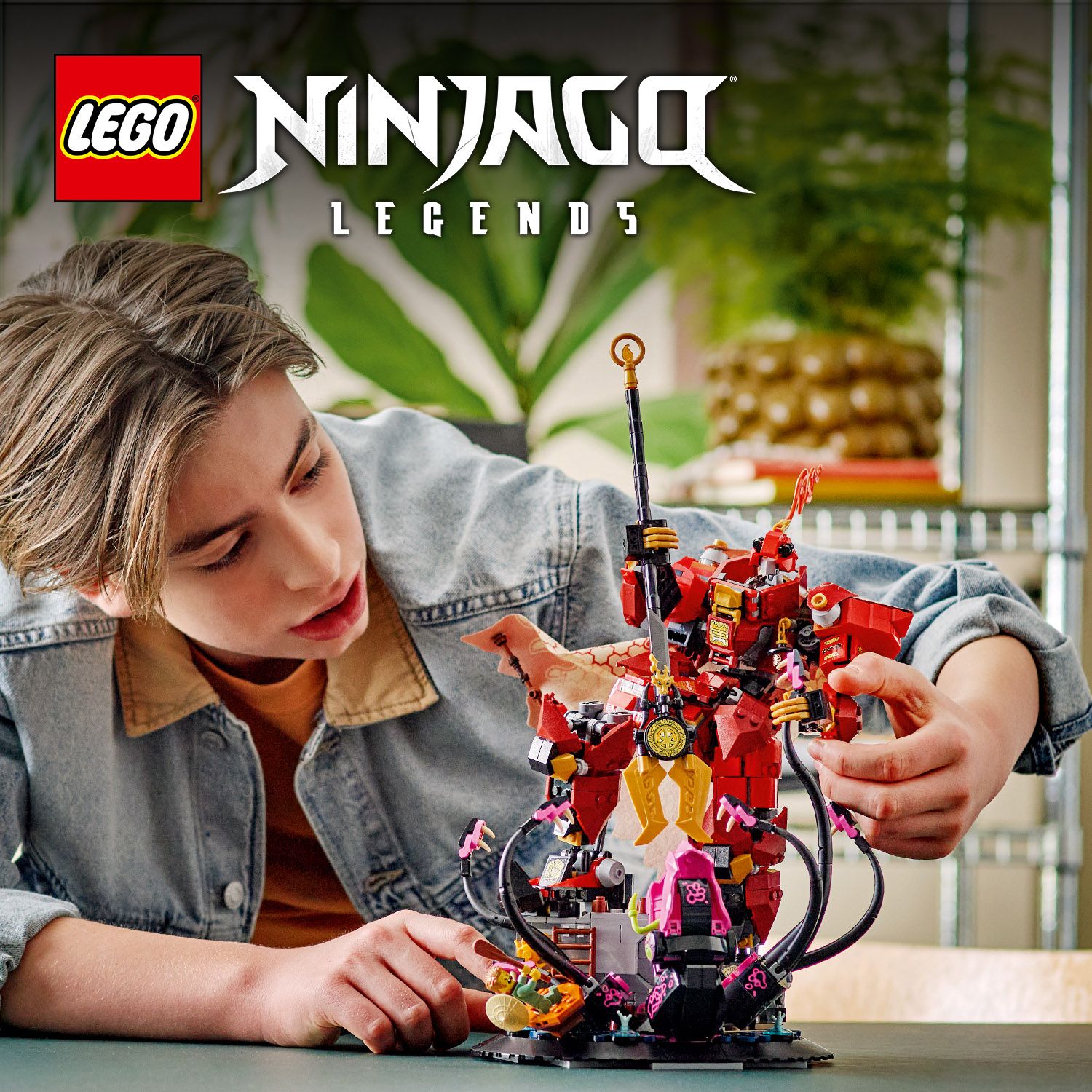 LEGO NINJAGO 71846 The Fire Knight Mech (996 Pieces) | Shopee Malaysia