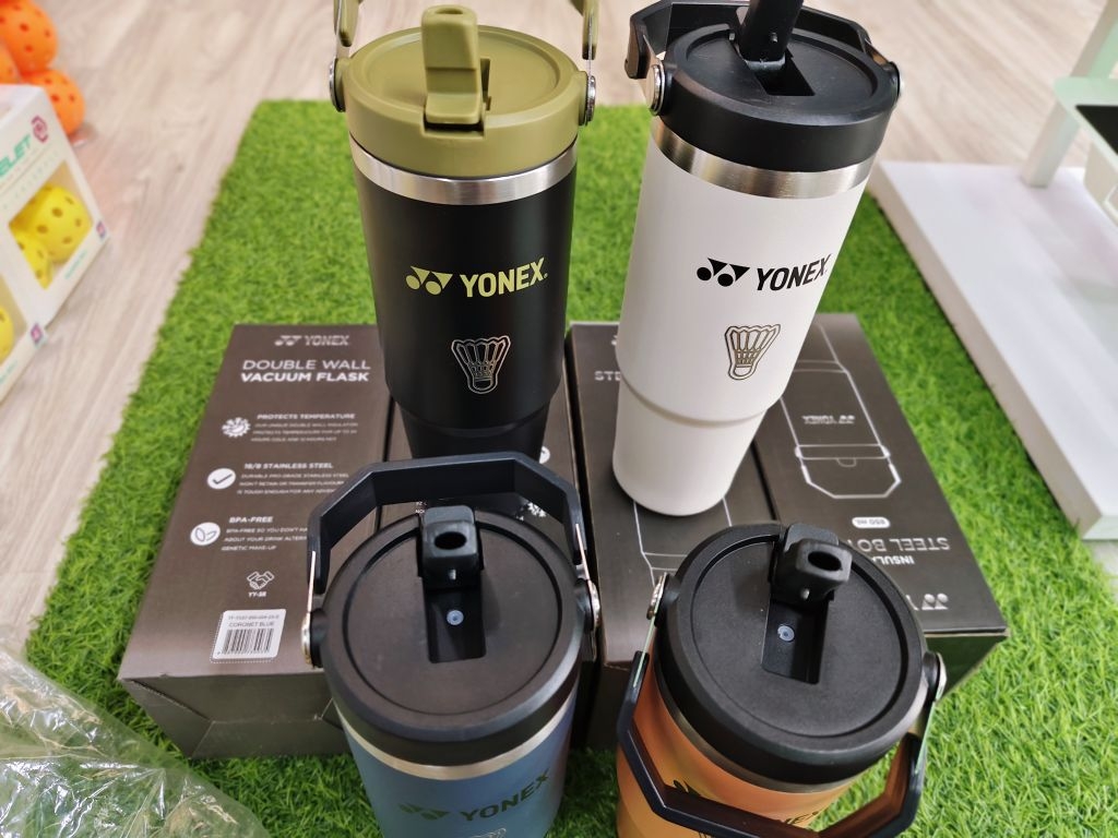 Yonex SUS 304 Stainless Steel Bottle 850ml limited edition | Shopee ...