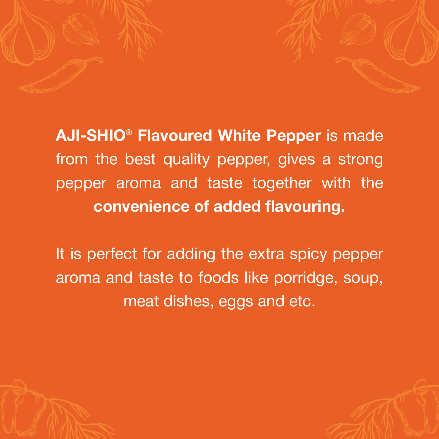 AJI-SHIO® White Pepper (45g x 12 bottle) | Shopee Malaysia
