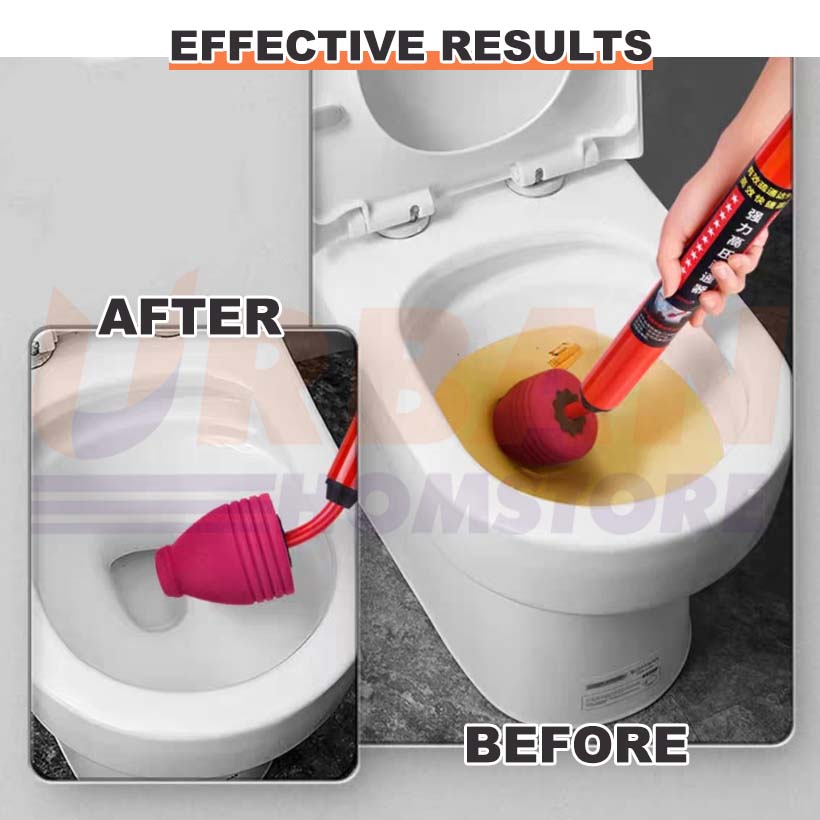 UBH Toilet plunger Toilet pump High pressure multifunction drain pipe ...