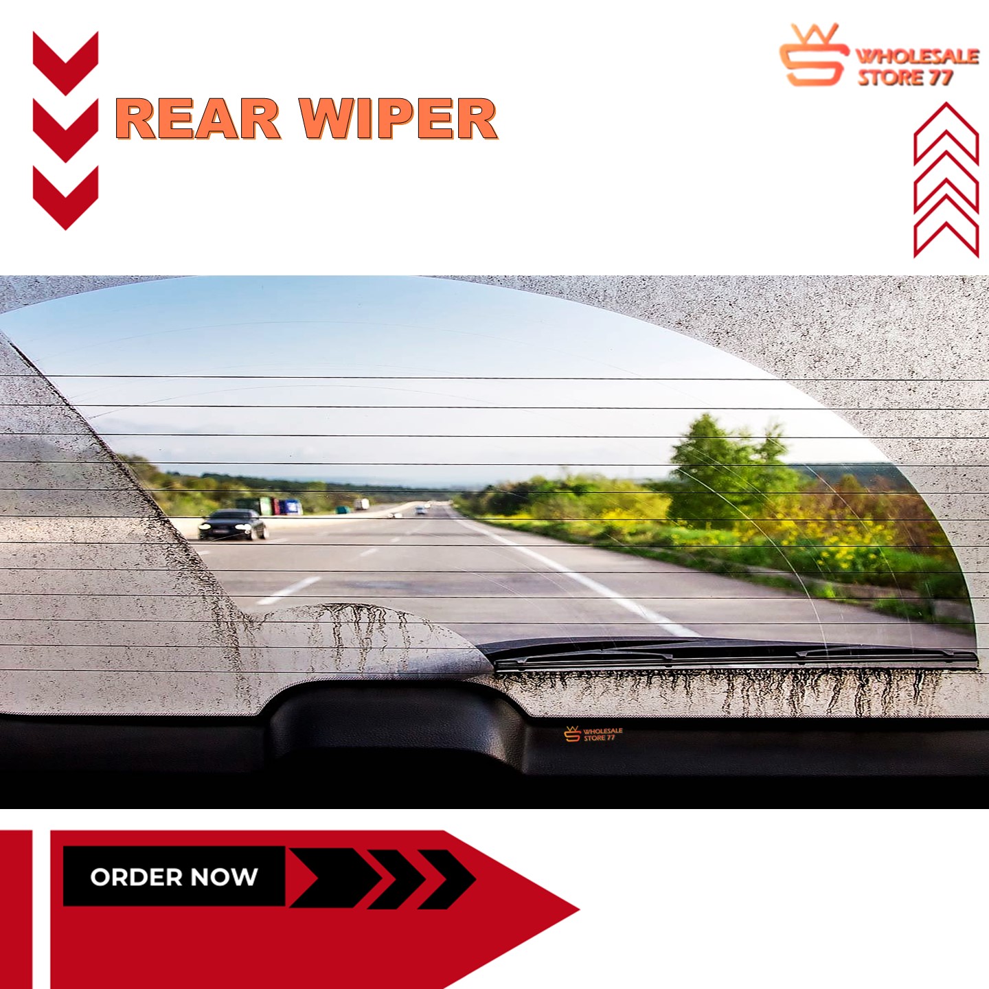 READY STOCK | PROTON X50 REAR WIPER ARM WITH BLADE 12"/WIPER CERMIN ...