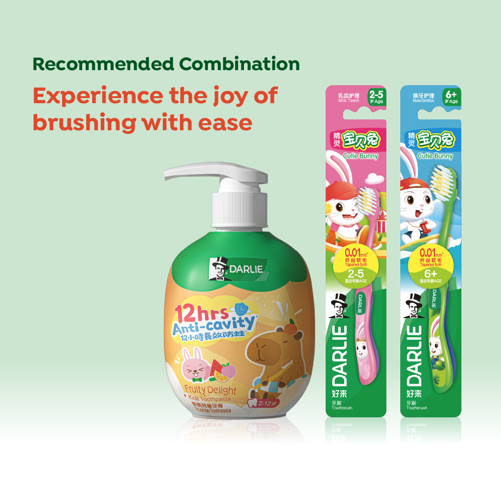 DARLIE Kids Pump Fruity Delight Toothpaste 120g | Shopee Malaysia