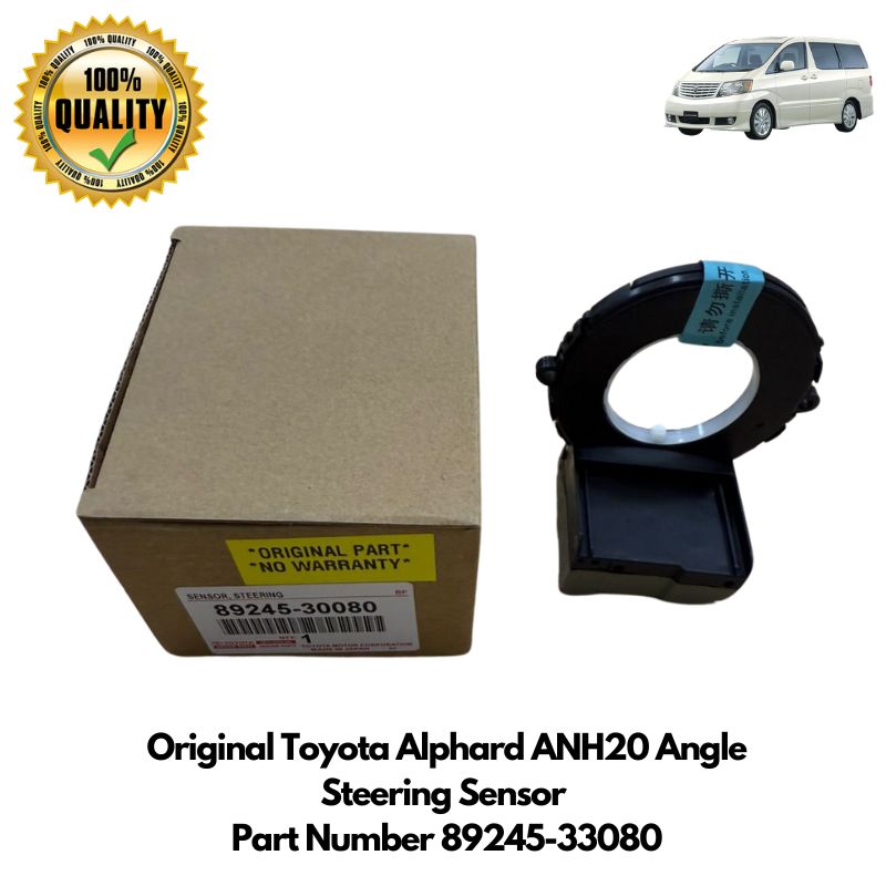 Original Toyota Alphard ANH20 Angle Steering Sensor 89245-33080 ...