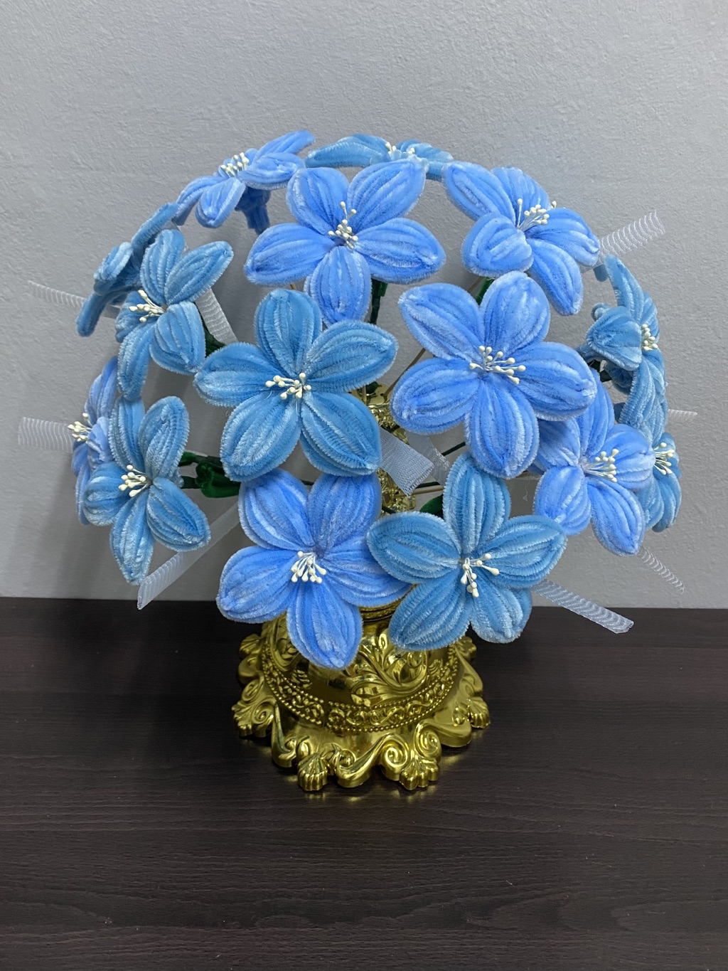 bunga telur bunga lili kawat bulu (30pcs) | Shopee Malaysia