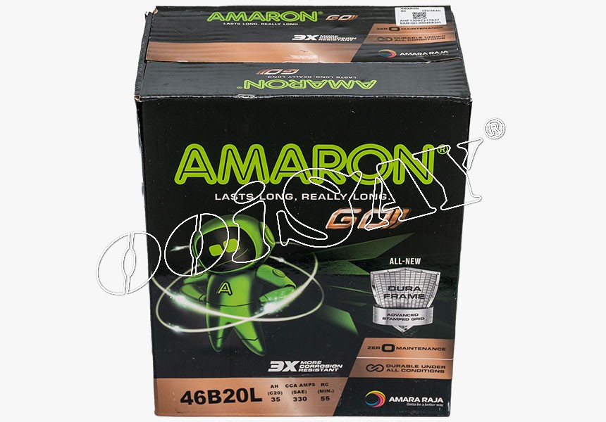 AMARON GO NS40 | NS40ZL | 38B20L | 46B20L (MF) - 35AH - Car Battery ...