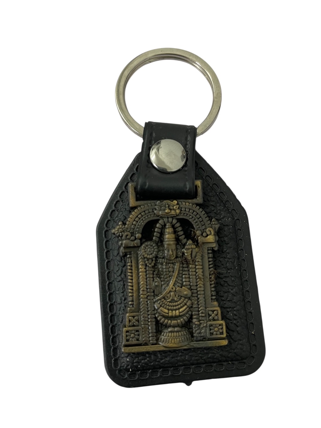 Tirupati Balaji Perumal Lord Venkateswara BRASS COLOR Keychain | Shopee ...