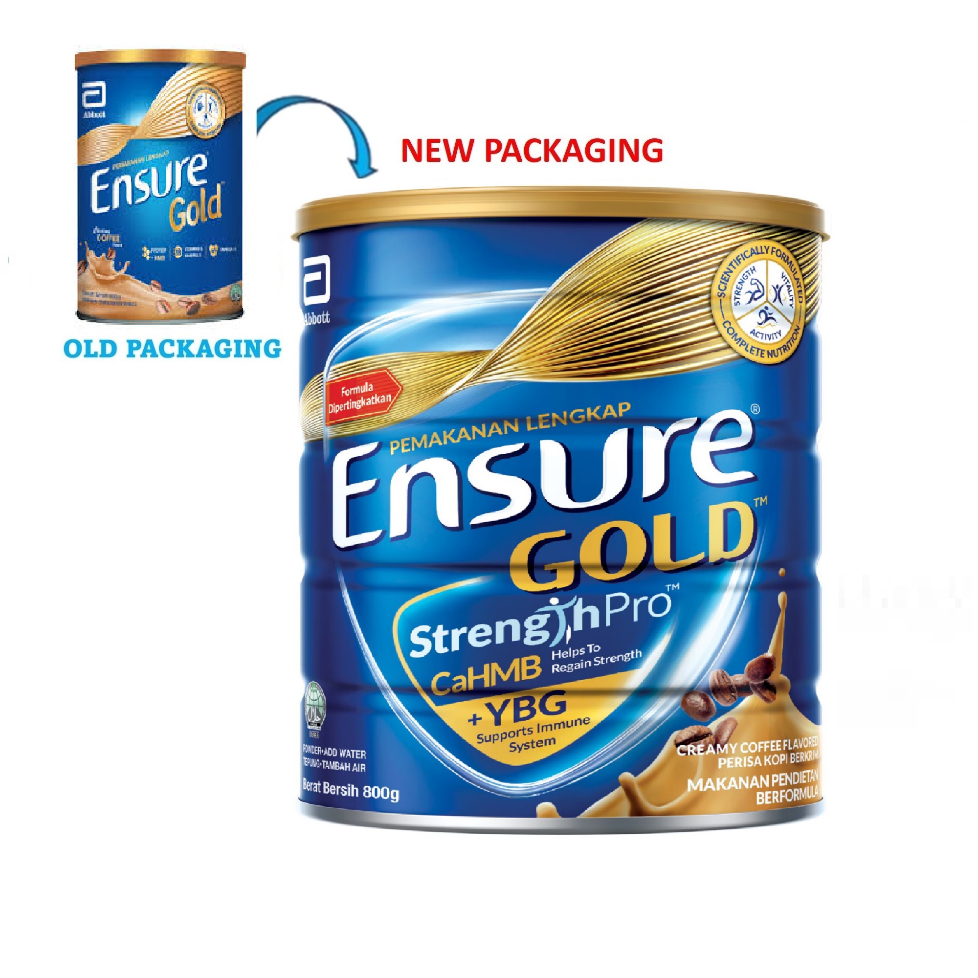 Ensure Gold - Coffee (800g) | Shopee Malaysia