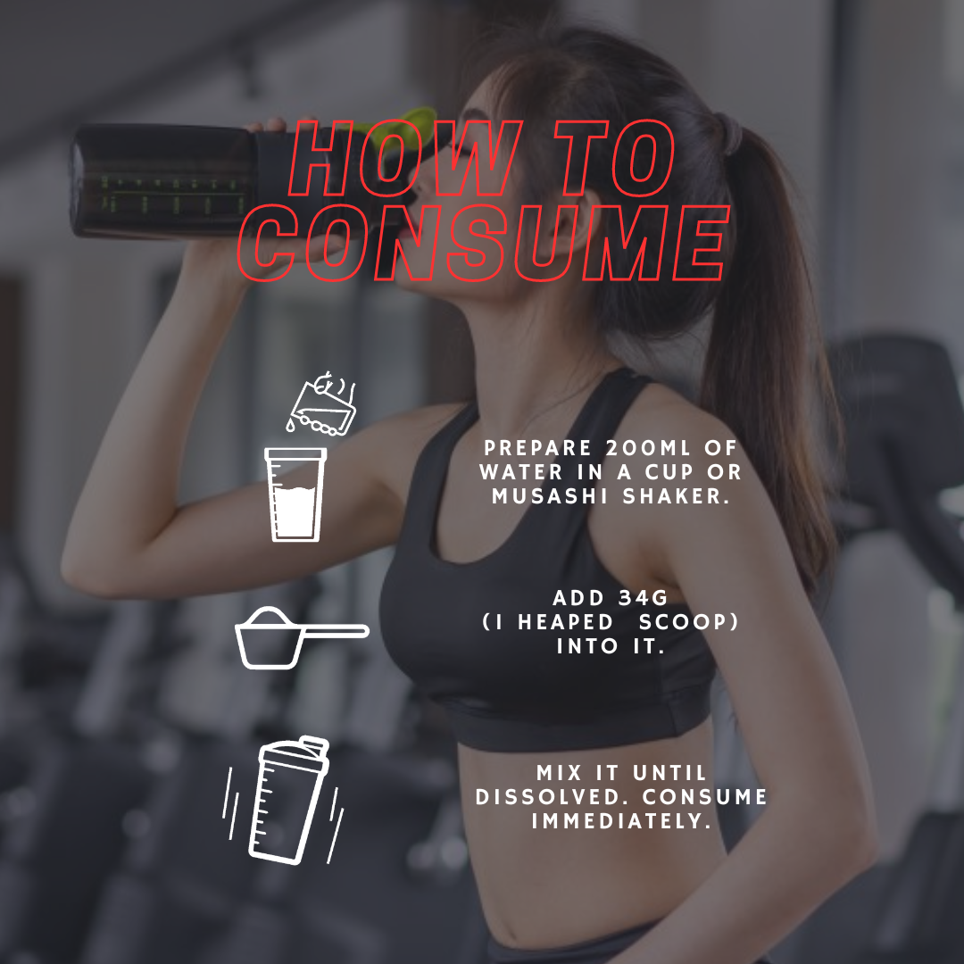 (Exp 10/25) MUSASHI Shred & Burn Protein Powder for Lean Muscle & Fat ...