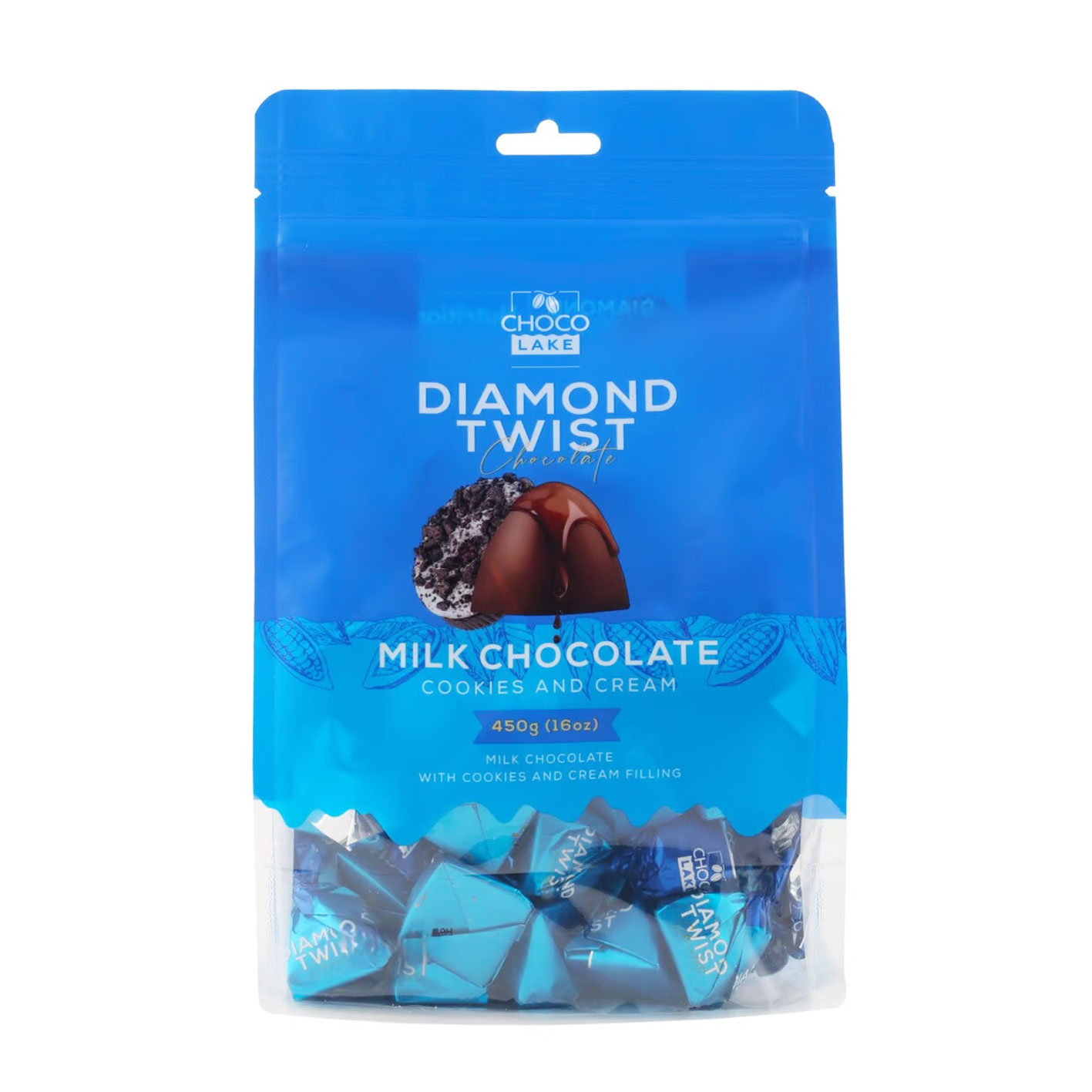 DIAMOND TWIST CHOCOLATE (choco lake) | Shopee Malaysia