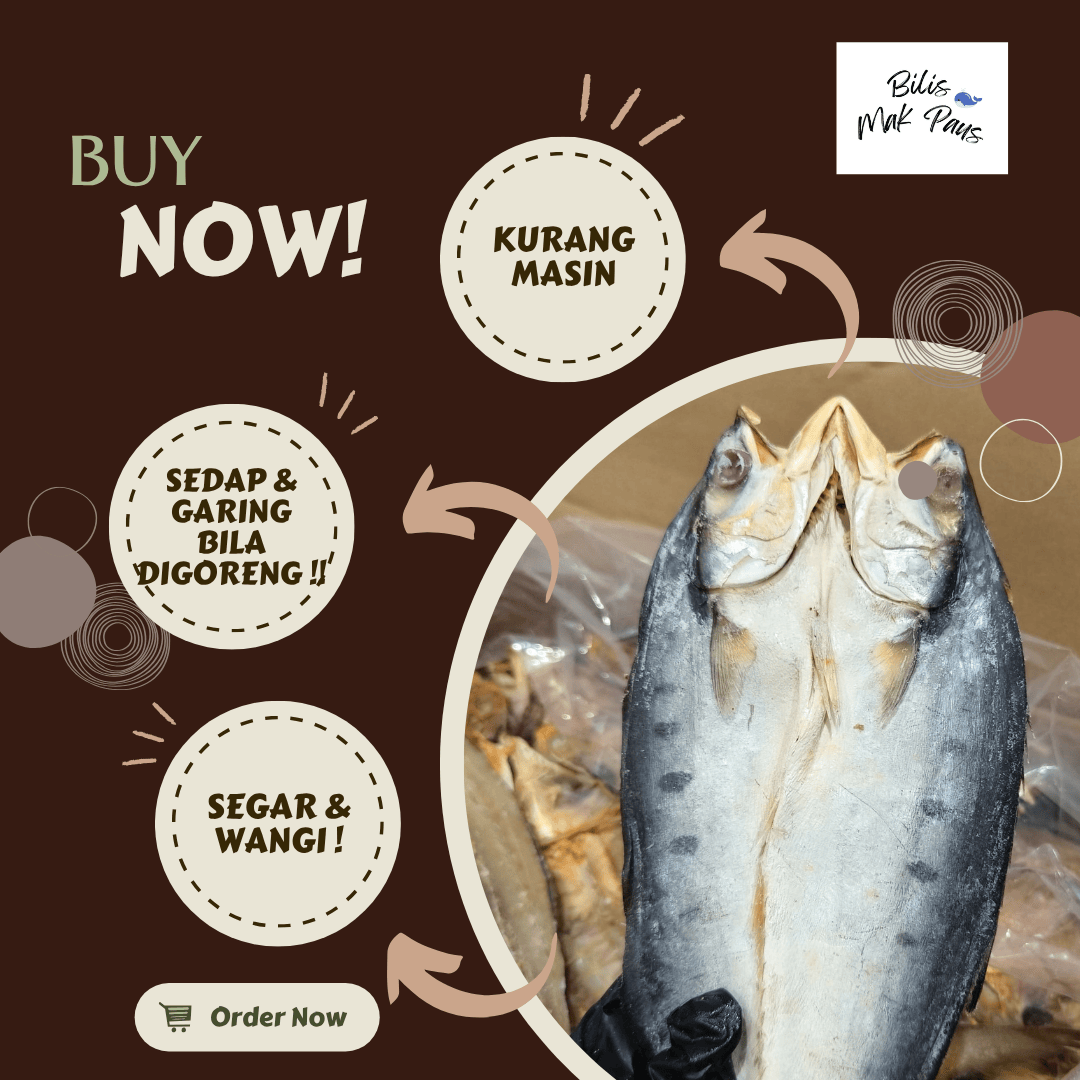 🐋 Ikan Talang Padi Masin Ikan Kering Talang Padi Ikan Masin Talang Padi ...