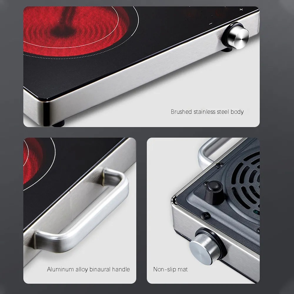 Swiss Thomas Infrared Ceramic Induction Hob – High Power Electric ...