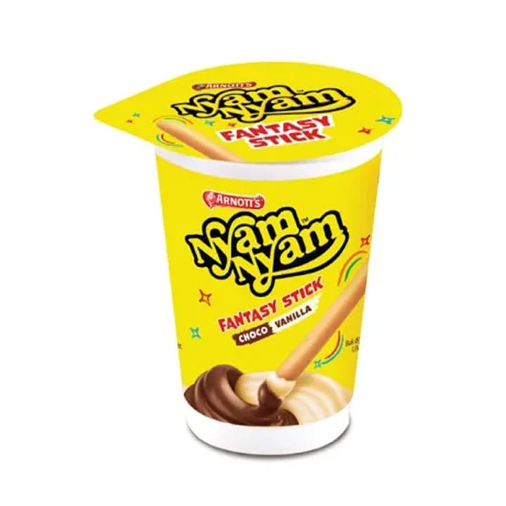 Nyam Nyam Fantasy Stick Choco Vanilla Flavour(25g× 6 cups) | Shopee Malaysia