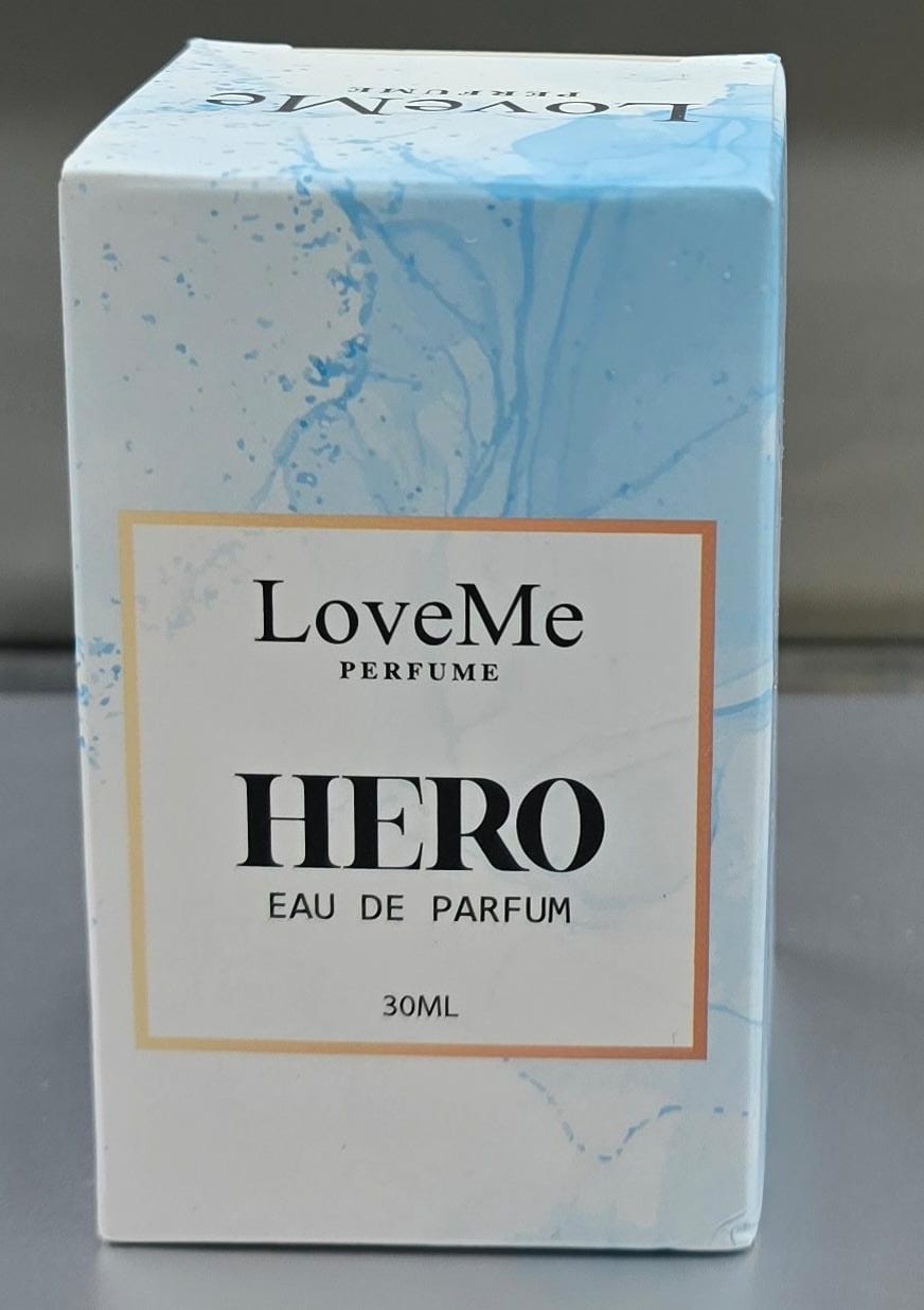 LOVE ME PERFUME HERO 30ML NICE FRAGRANCE FOR MEN BEST BUY | Shopee Malaysia