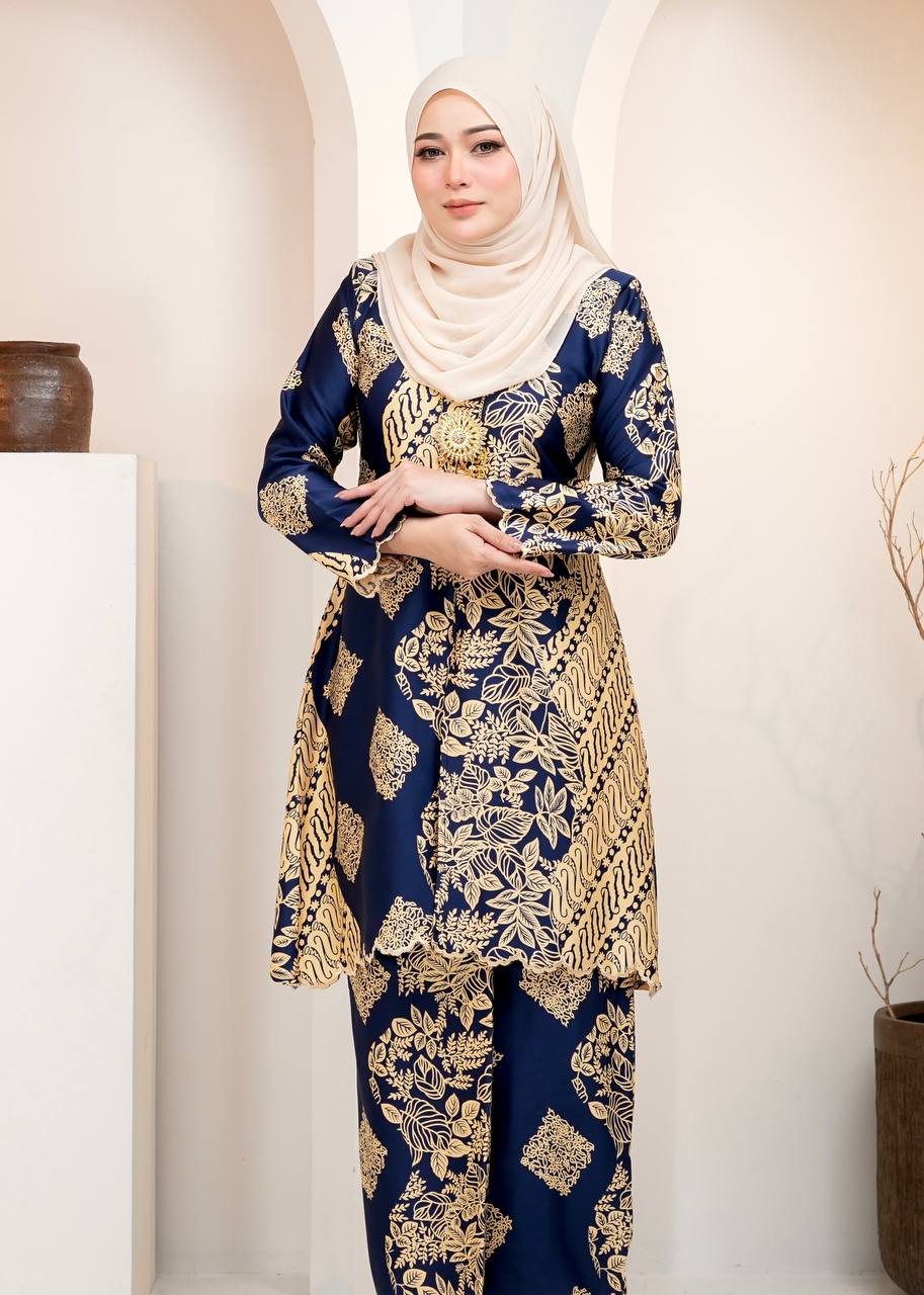 KEBAYA KURUNG SULAM MELUR PLUS SIZE S - 5XL BY LTC | Shopee Malaysia