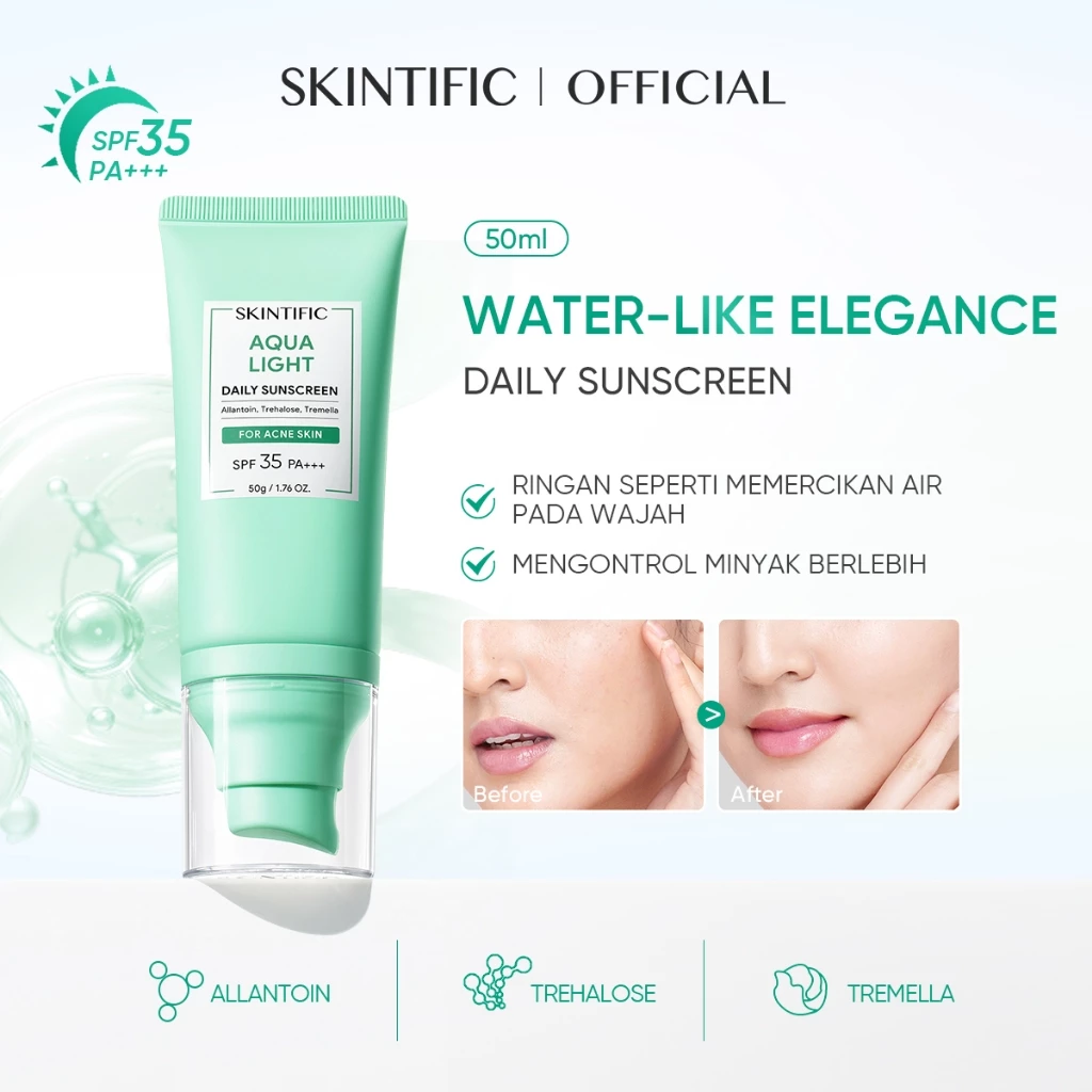 SKINTIFIC Physical Sunscreen Spray SPF50+PA++++ UV Protection | Oil ...