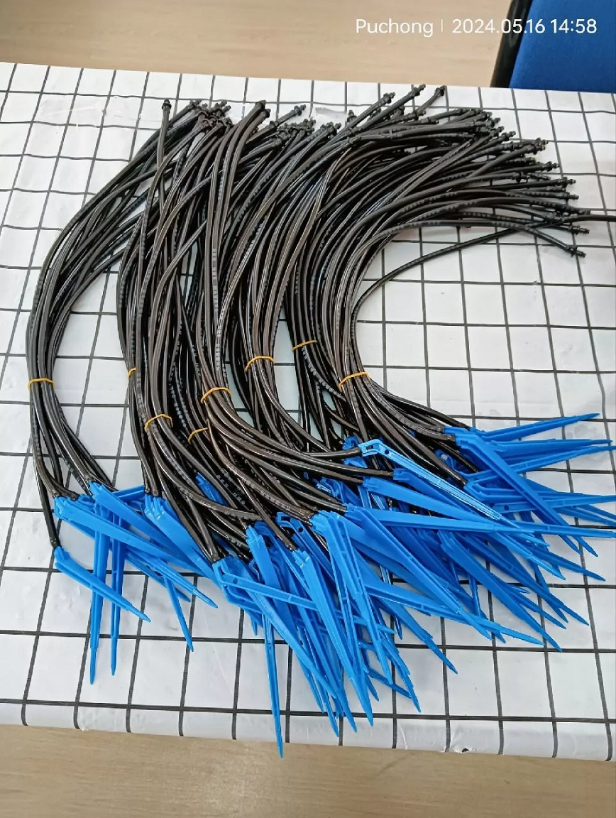 3/5 & 4/7 Micro tube Full Fertigation Dripper Set /Fertigasi Set ...