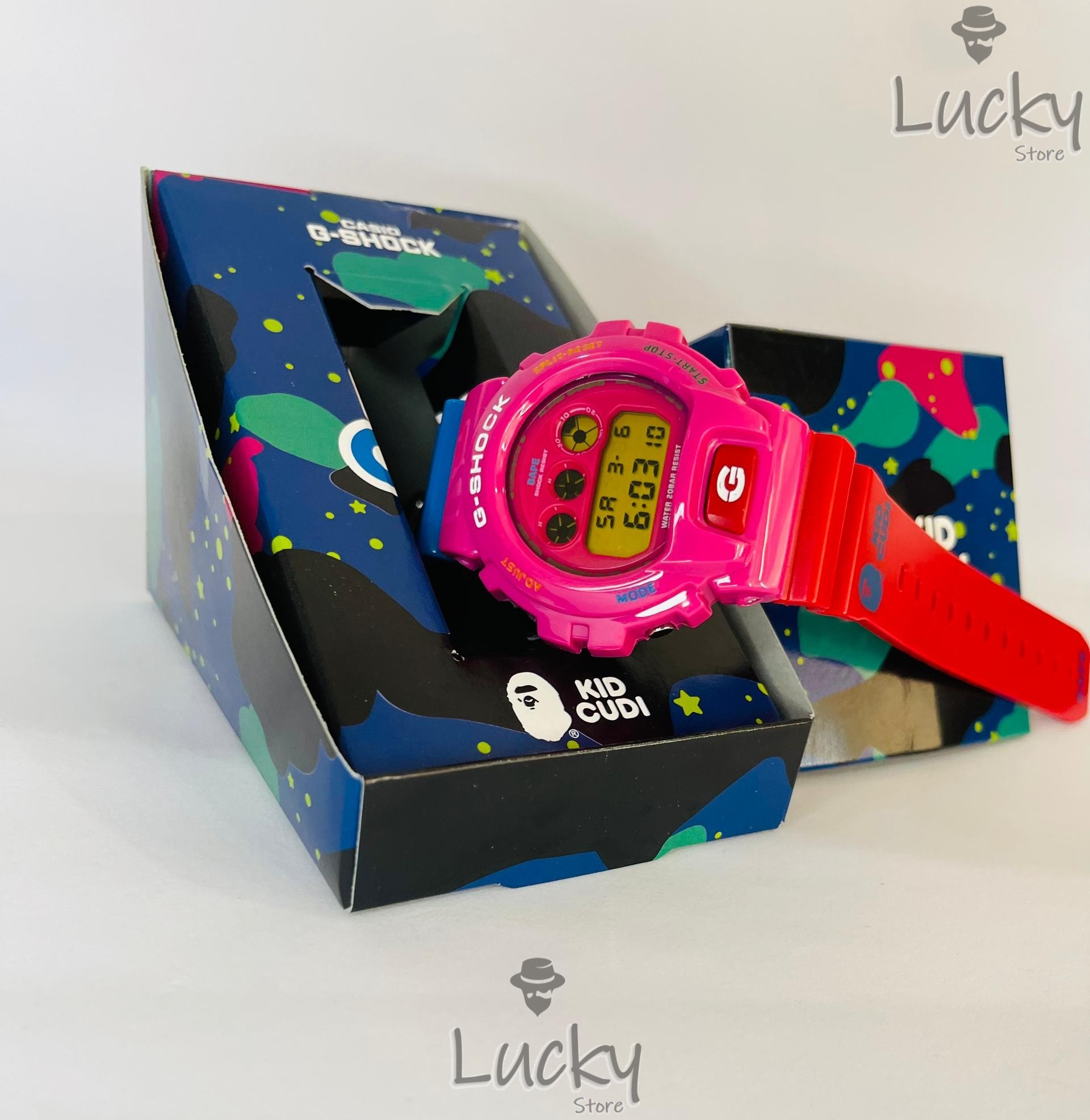 100% Ori Japan Made Dw6900 A BATHING APE BAPE G-Shock KID CUDI Watch ...