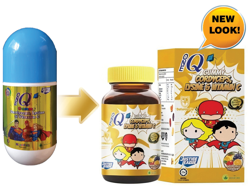 One Q Gummy (Omega 3 DHA & EPA/Calcium & VitD /Veggie & Prebiotic ...