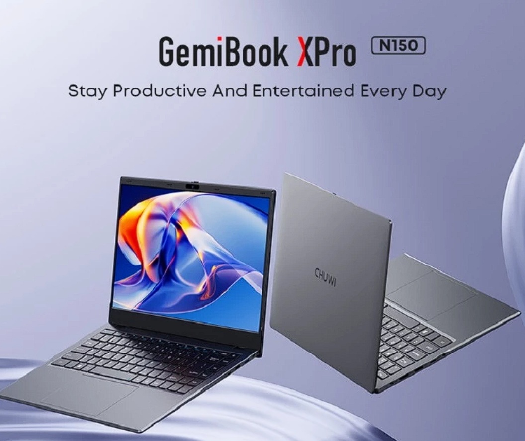 CHUWI 2025 NEW GEMIBOOK X PRO 14.1" FHD IPS N150 16GB DDR5 RAM 4.8Ghz ...