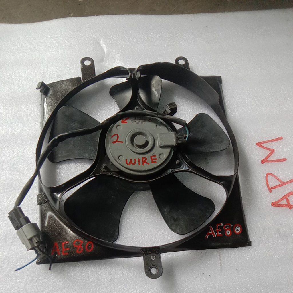 TOYOTA AE80 RADAITOR FAN HIGH SPEED SUDAH MODIFIED TAPAK KAKI | Shopee ...