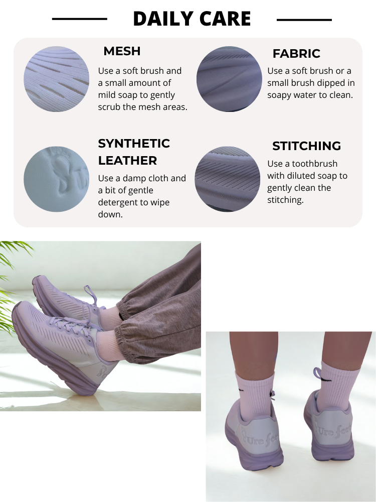 SURE FEET Men Women Sport Shoes (SF2013) | Blue x Purple | Kasut Sukan ...
