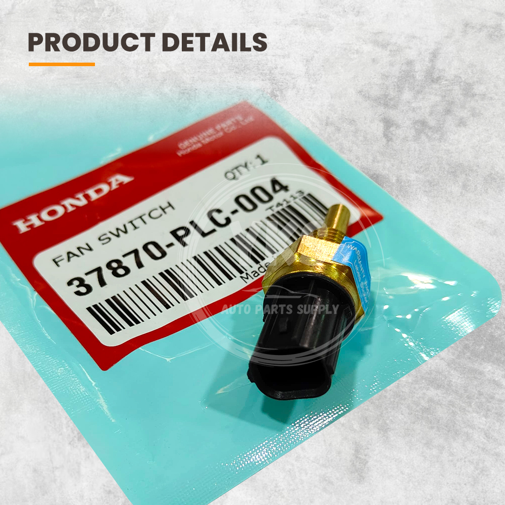 🔥ORIGINAL🔥(37870-PLC-004) HONDA CIVIC ES S5A SNA / CRV S9A RD5 / CITY SEL 2PIN FAN SWITCH ...