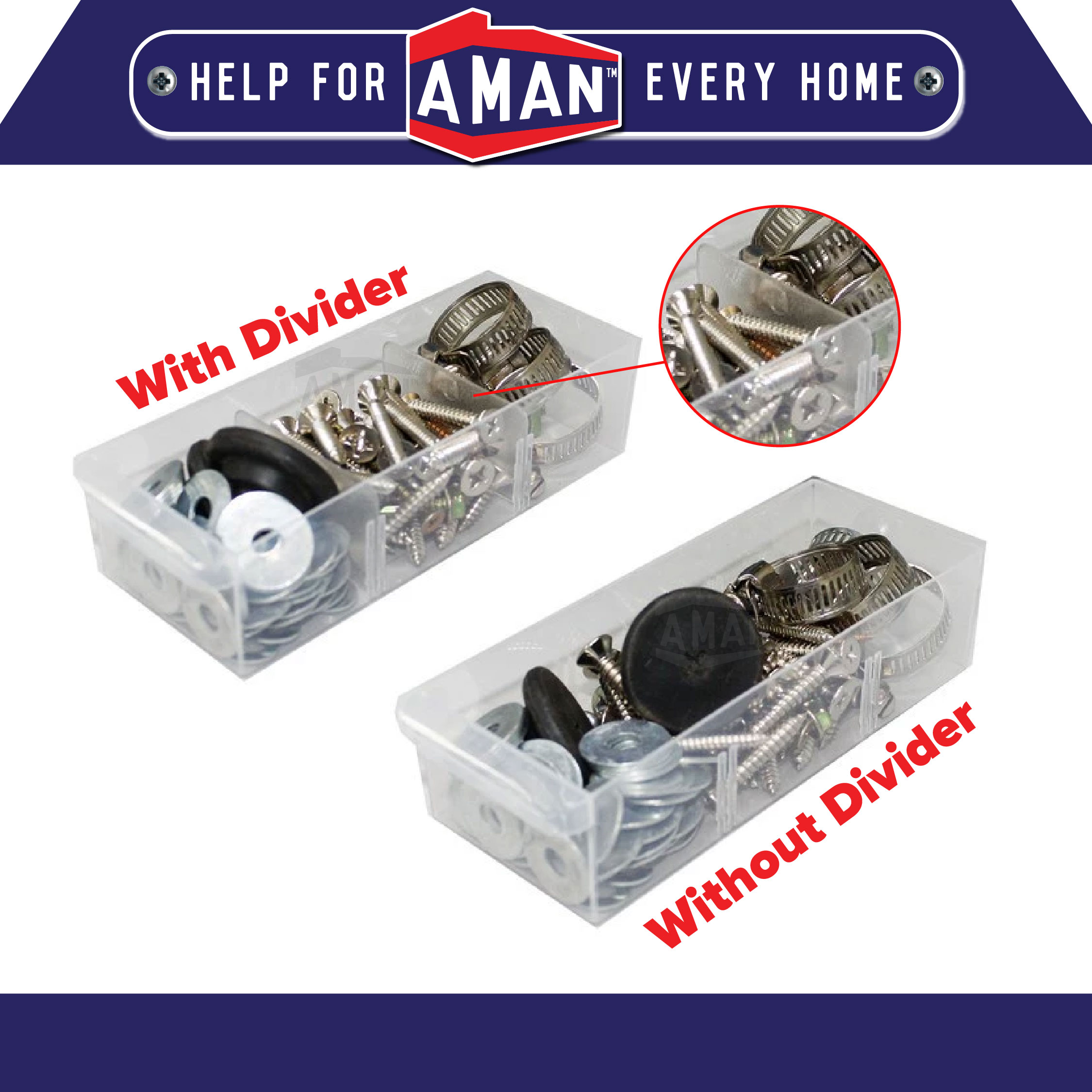 Divider Pieces Partition Multi-Uses Cabinet Spare Part Drawer Storage ...