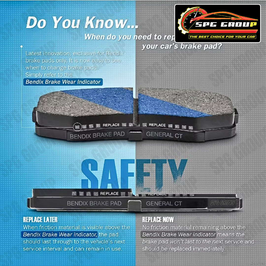 100% ORIGINAL BENDIX FRONT & REAR DISC BRAKE PADS PERODUA ALZA D27A ...