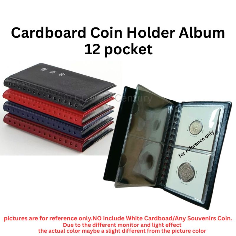 PCCB Small Album 12pockets Koleksi Penyimpanan Syiling Berkadbod ...
