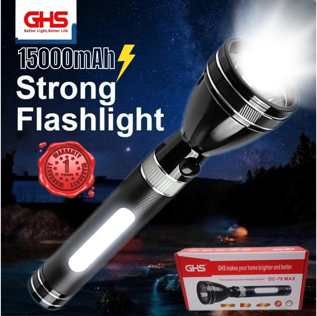 Torch Light GHS Original G-3 DC-70 Max DC-C1 Long Range Rechargeable ...
