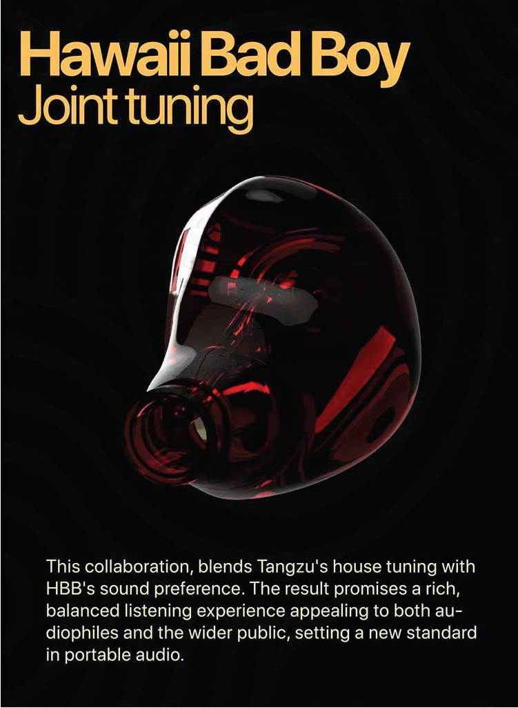 Tangzu x HBB Xuan Nv Dual Dynamic Drivers Detachable Cable In Ear ...