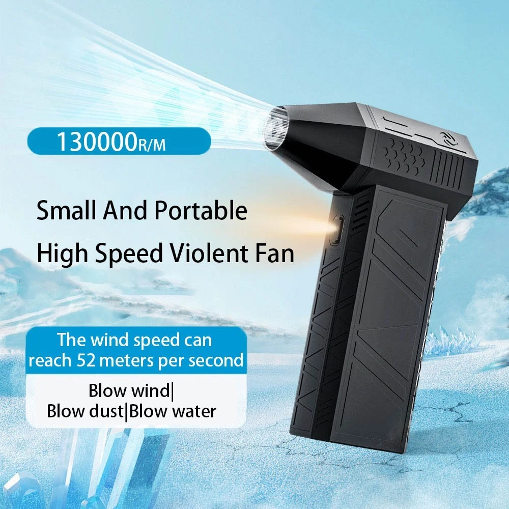 Mini Turbocharged Fan 130000RPM Turboblower Jet Fan Violent Turbofan ...