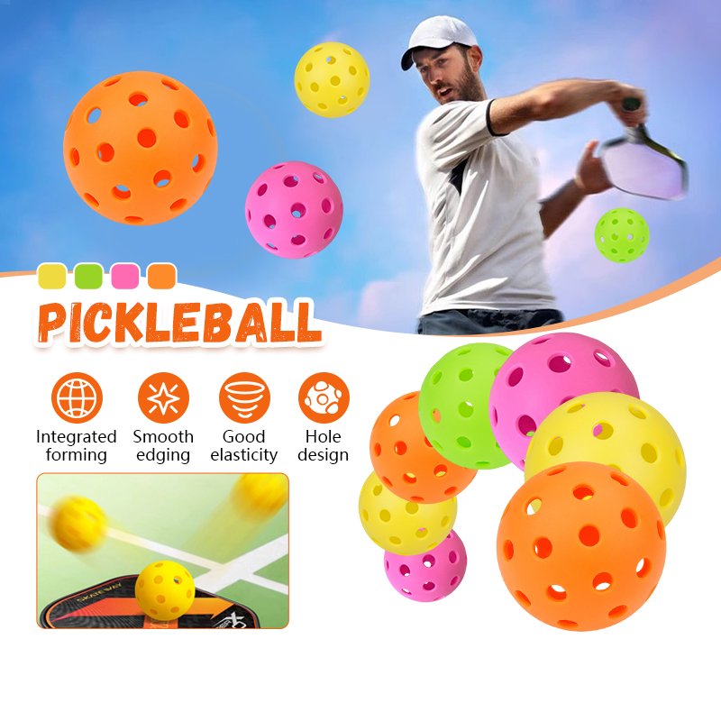 Pickleball (40-hole 74mm) - One-piece injection-molded rotational ...