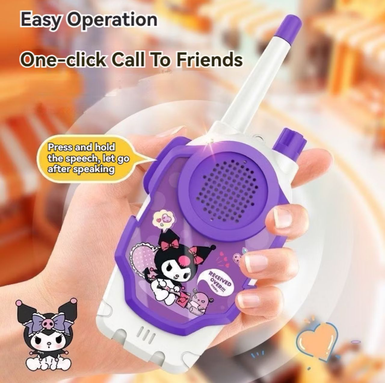 🔥READY STOCK🔥 Kids Long Range Cartoon Walkie Talkie Mainan Walkie ...