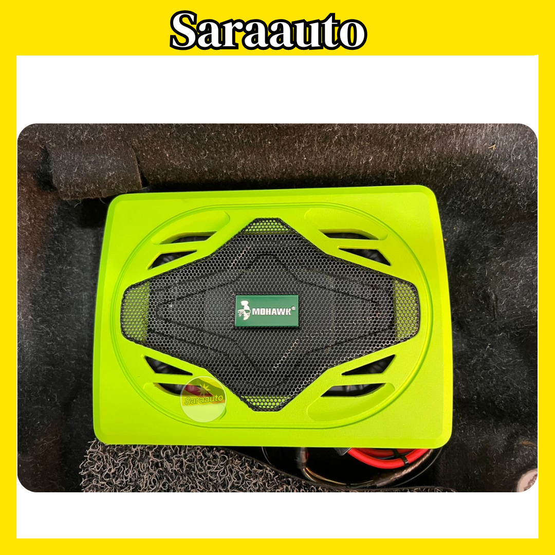 Mohawk 6X9 Active Underseat Powerful Subwoofer Performance Green Series ...