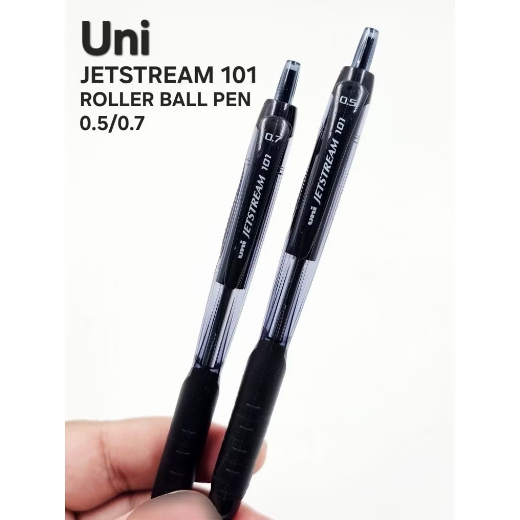 UNI-Ball pen dakwat mata bulat / jetstream 101 roller ball pen ...