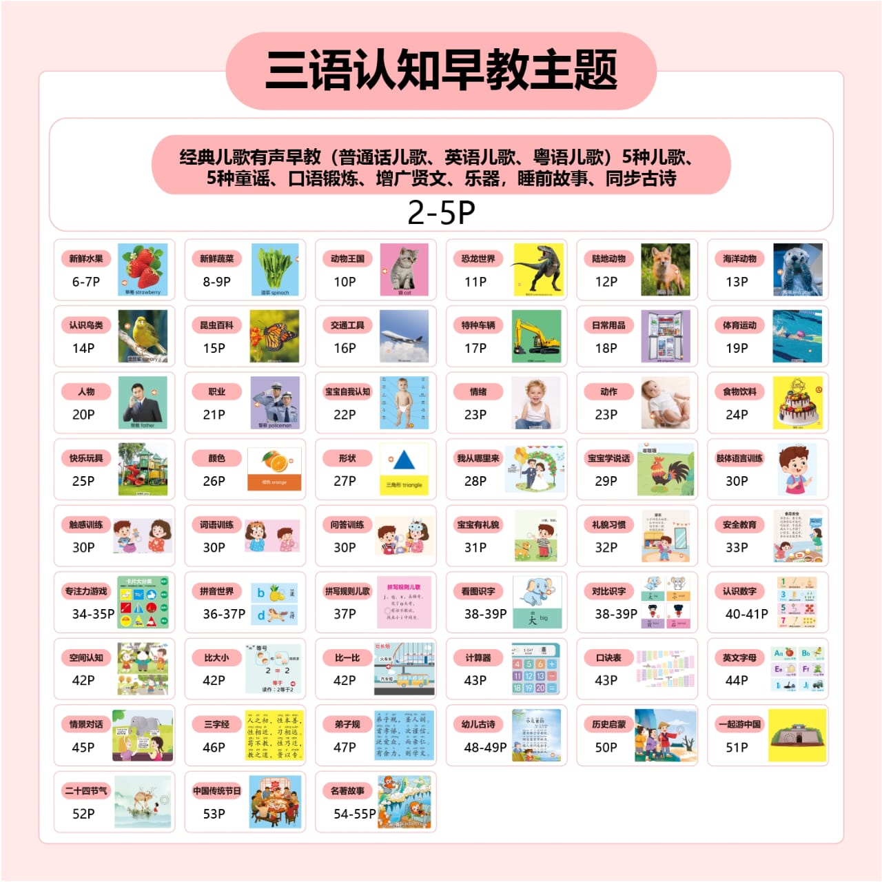 0-9 Years Old Bilingual Chinese English Puzzle Early Education Audio ...